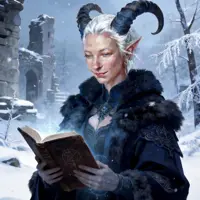 Tiefling Character Portrait Commission | Fantasmatics